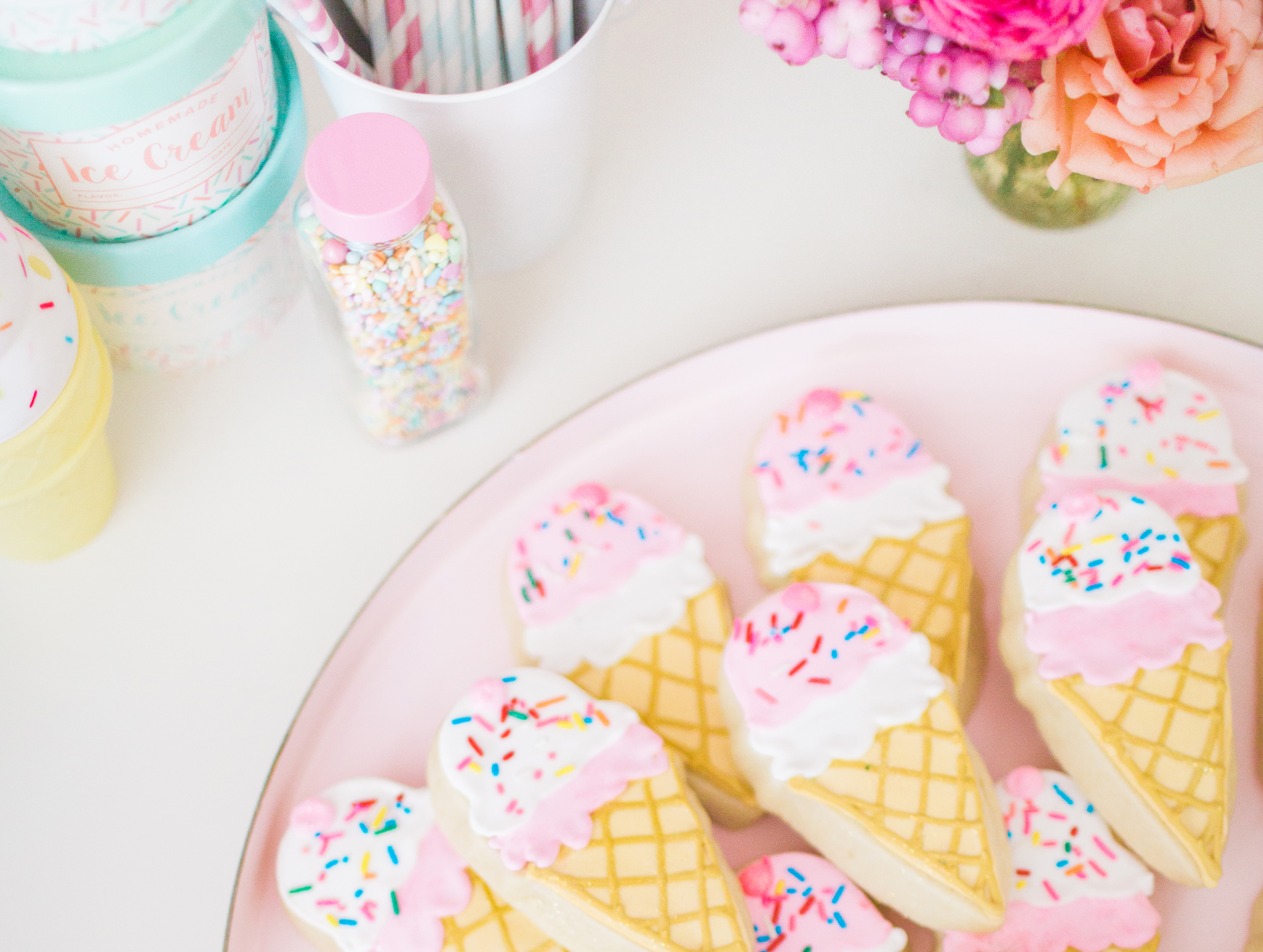 Ice Cream Party Clipart